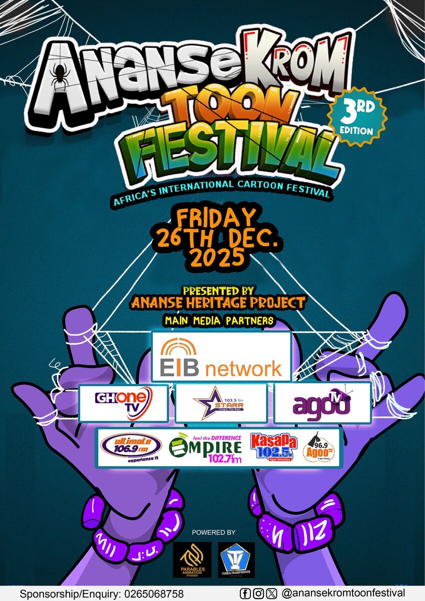 Ghana Events – Anansekrom Toon Festival 2025 - viewGhana - Your ultimate guide to Ghana