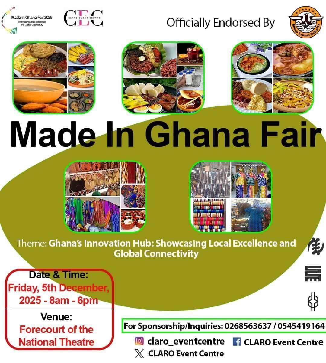 Ghana Events – Made in Ghana Fair - viewGhana - Your ultimate guide to ...