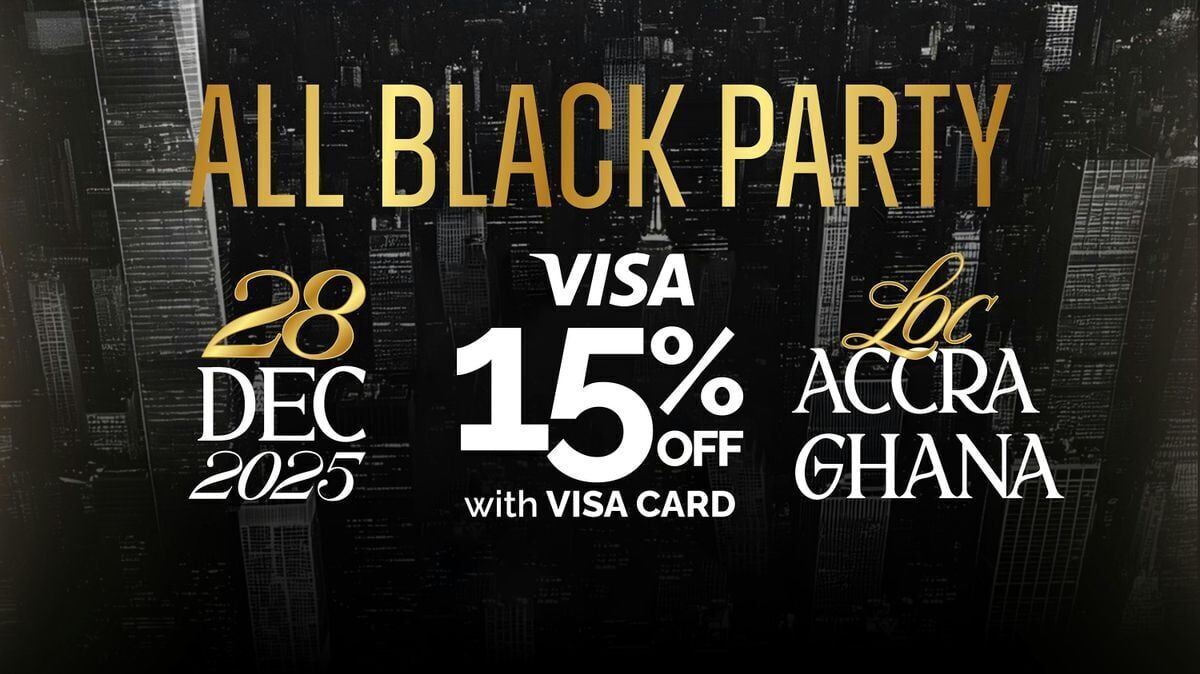Ghana Events – All Black Party - viewGhana - Your ultimate guide to Ghana