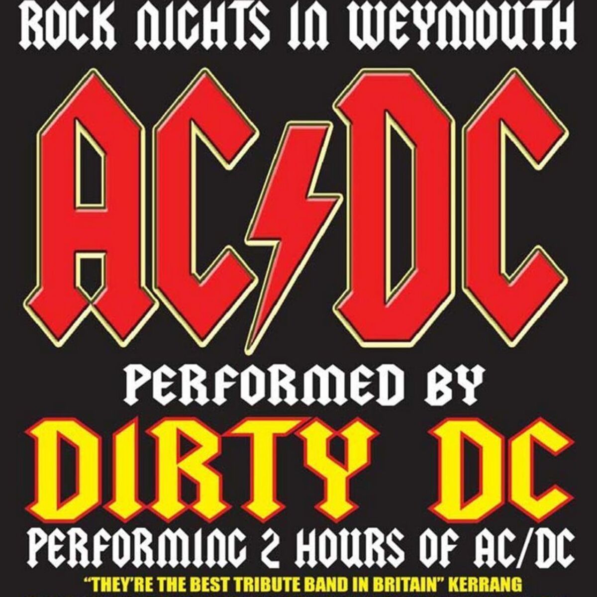 Ghana Events – Dirty DC – A Tribute to AC/DC - viewGhana - Your ultimate guide to Ghana