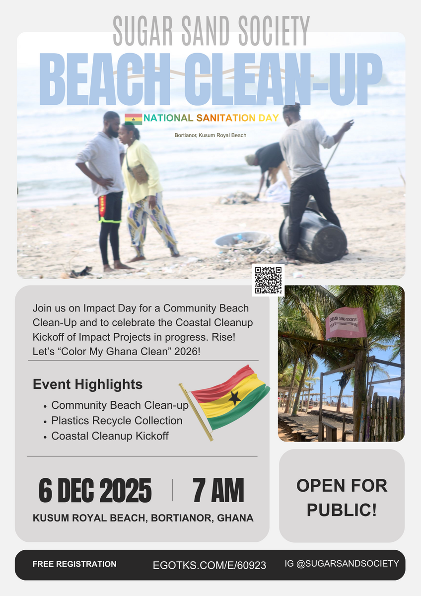 Ghana Events – Community Beach Clean Up Day - viewGhana - Your ultimate ...