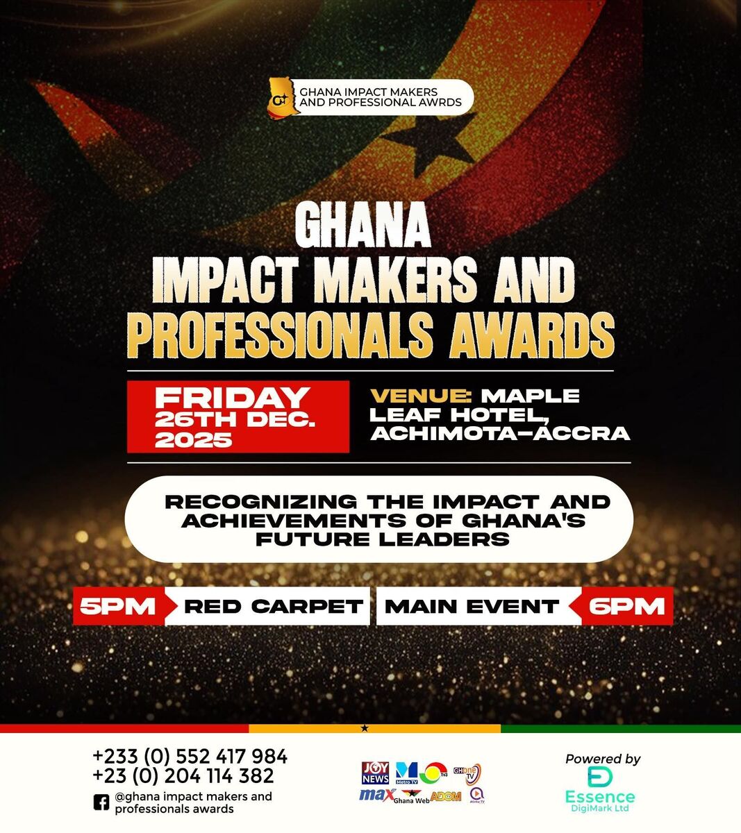 Ghana Events – GHANA IMPACT MAKERS AND PROFESSIONAL AWARDS-GIMAPA2025 ...