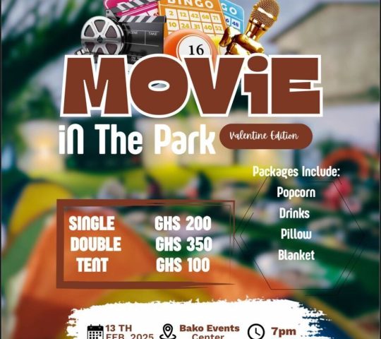 Ghana Events – Movie in The Park Valentine Edition - viewGhana - Your ...