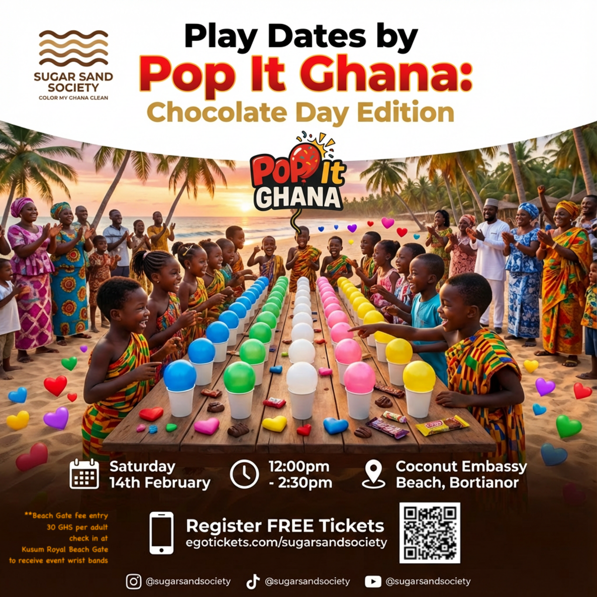 Ghana Events – Play Dates by Pop It Ghana : Chocolate Day Edition ...