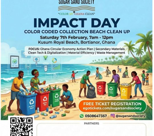 Ghana Events – Color Coded Collection Beach Clean Up - viewGhana - Your ...