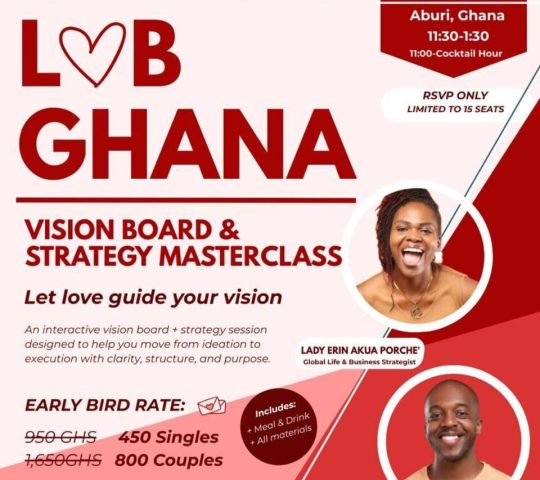 Ghana Events – Vision Lab Ghana – Visionboard Strategy Masterclass ...