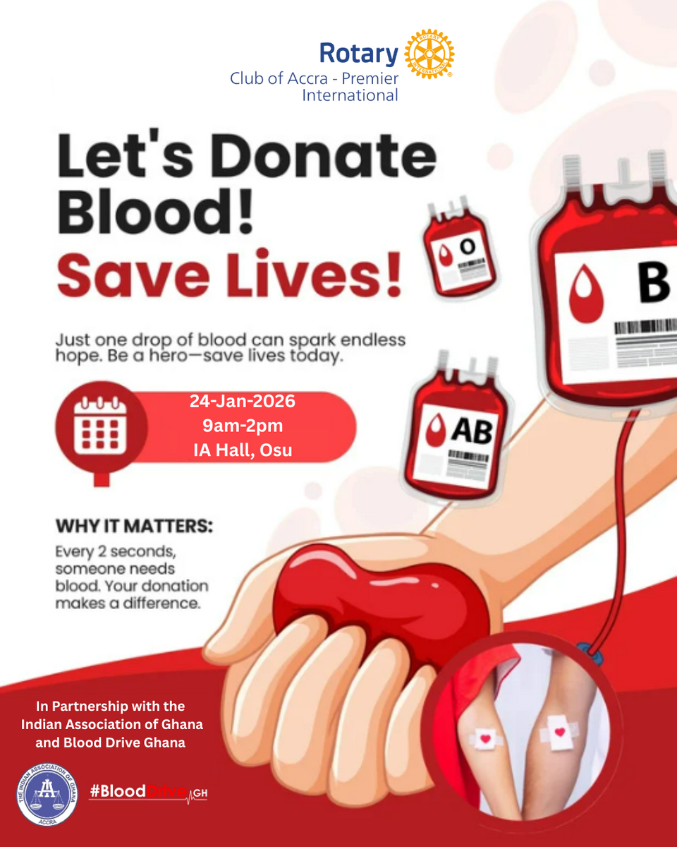 Ghana Events – Blood Donation Drive @RCAPI - viewGhana - Your ultimate ...