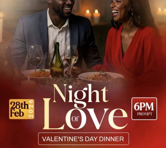 Ghana Events – Night of Love – Valentine Day Dinner - viewGhana - Your ...
