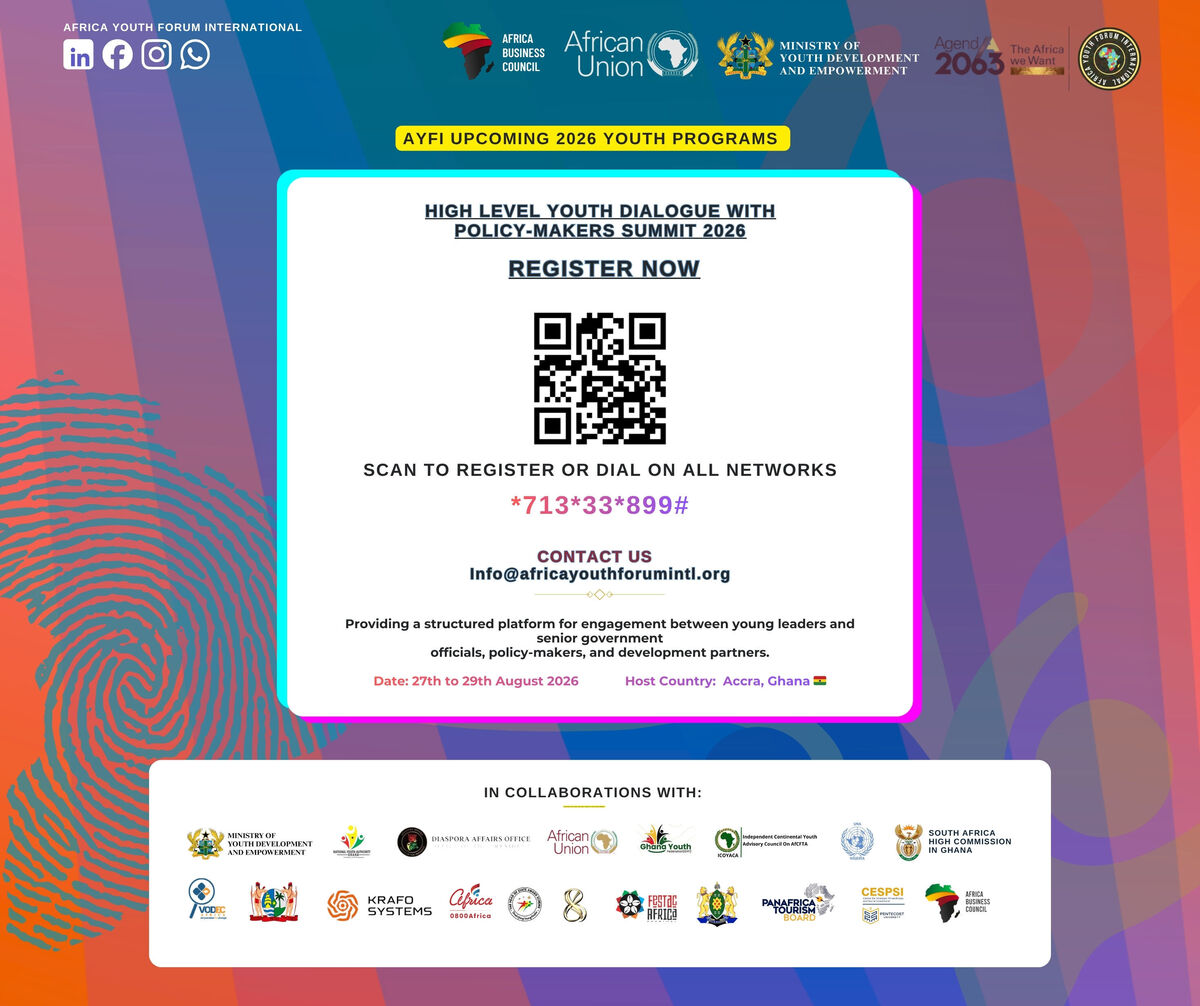 Ghana Events – High Level Youth Dialogue With Policy-Makers Summit 2026 ...